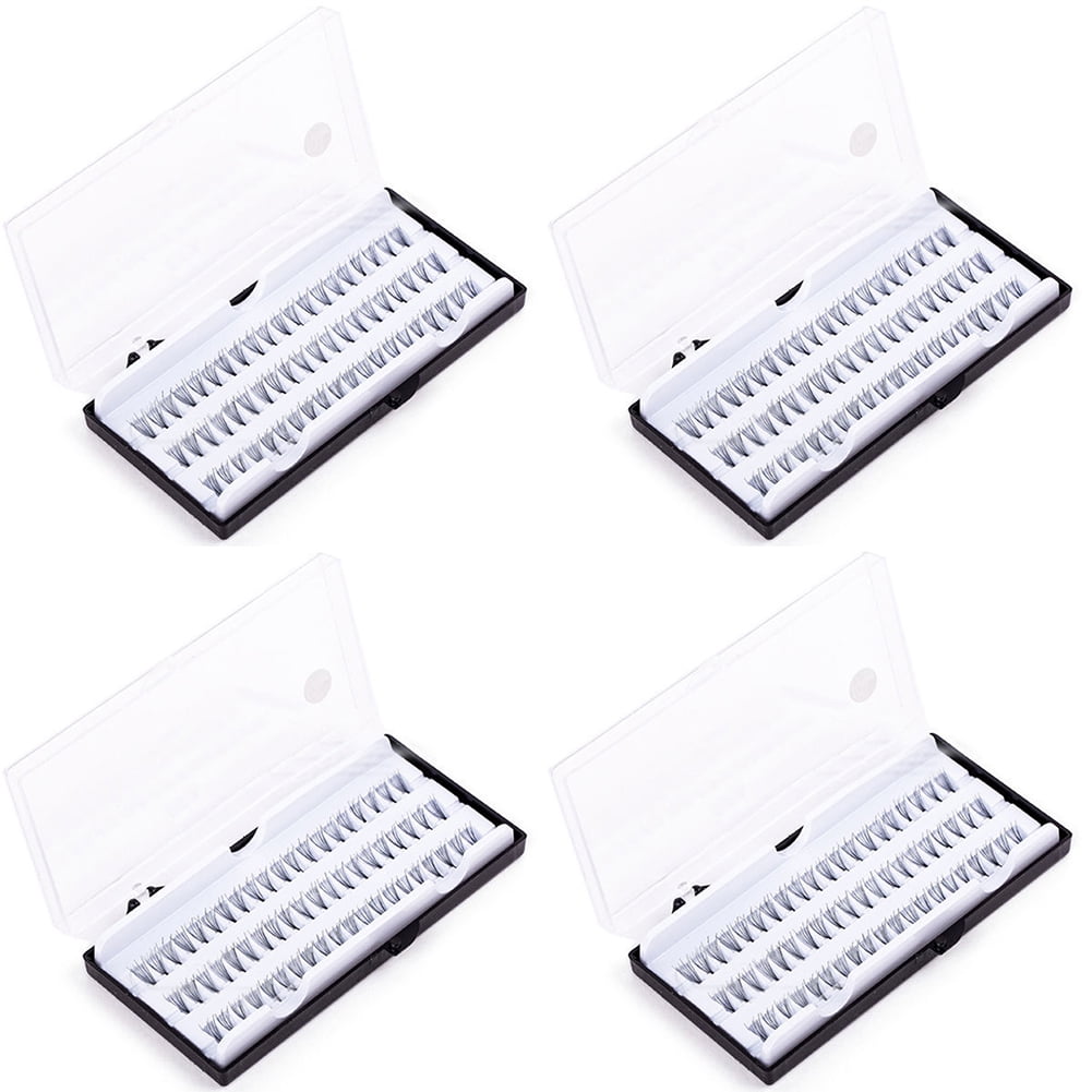 Besufy Eyelashes Cluster,60 Clusters 8/10/12/14mm Individual False ...