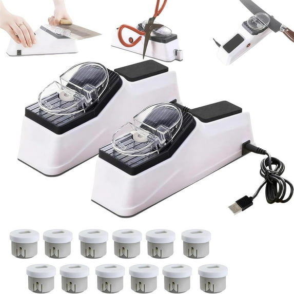 Besyner Sharp Pro USB Electric Knife Sharpener for Home Commercial Chef ...