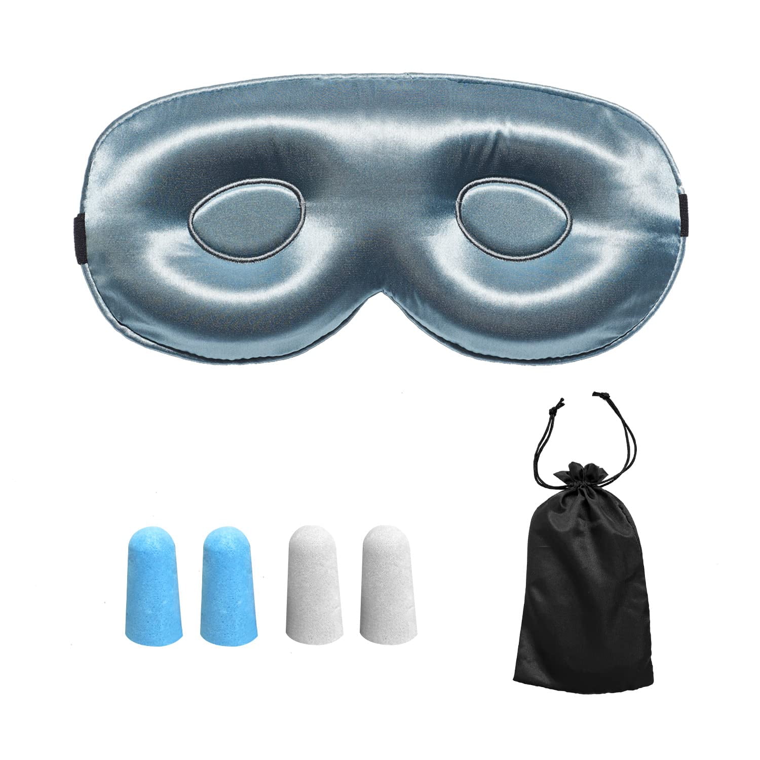 Beszeith 22Momme Mulberry Silk YPF5 Sleep Mask for Women Men, 3D ...