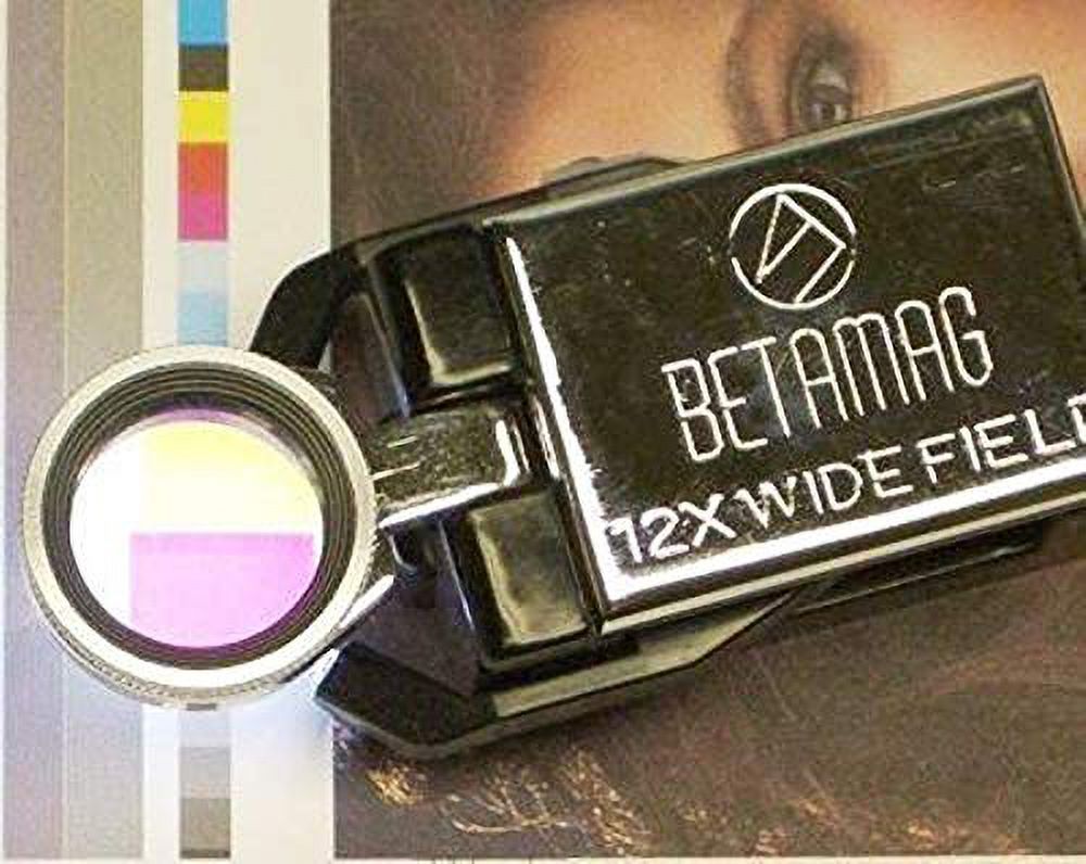 Beta BETAMAG 12X Wide Flat-Field Lens Magnifier, Color Correction ...