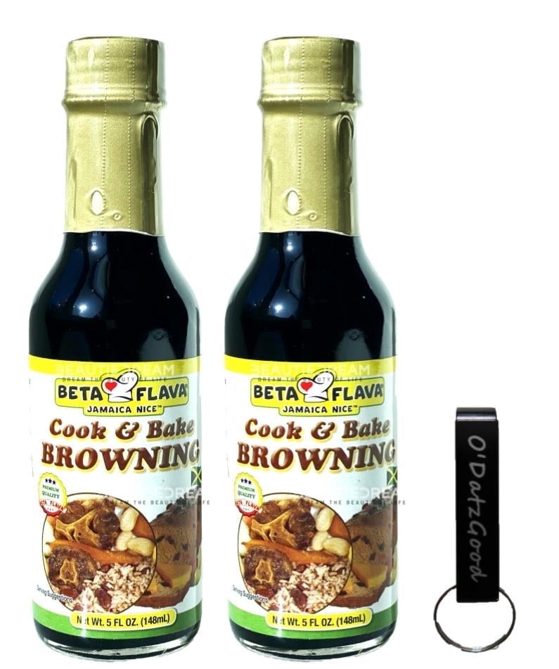Beta Flava Browning 5 oz (148ml) Pack of 2 Packaged w/ ODatzGood ...