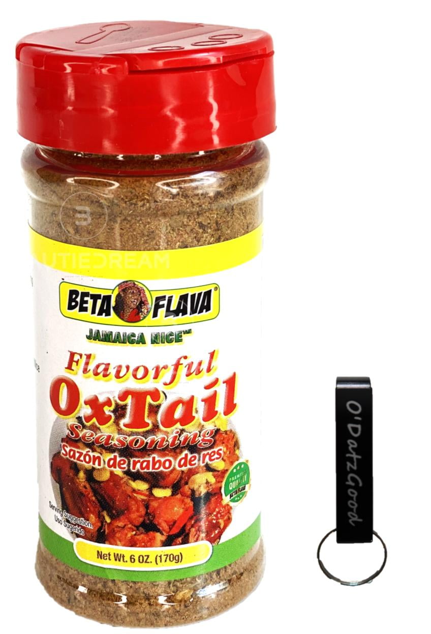 Beta Flava Oxtail Seasoning 6 oz (170g) Pack of 1 Packaged w/ ODatzGood ...