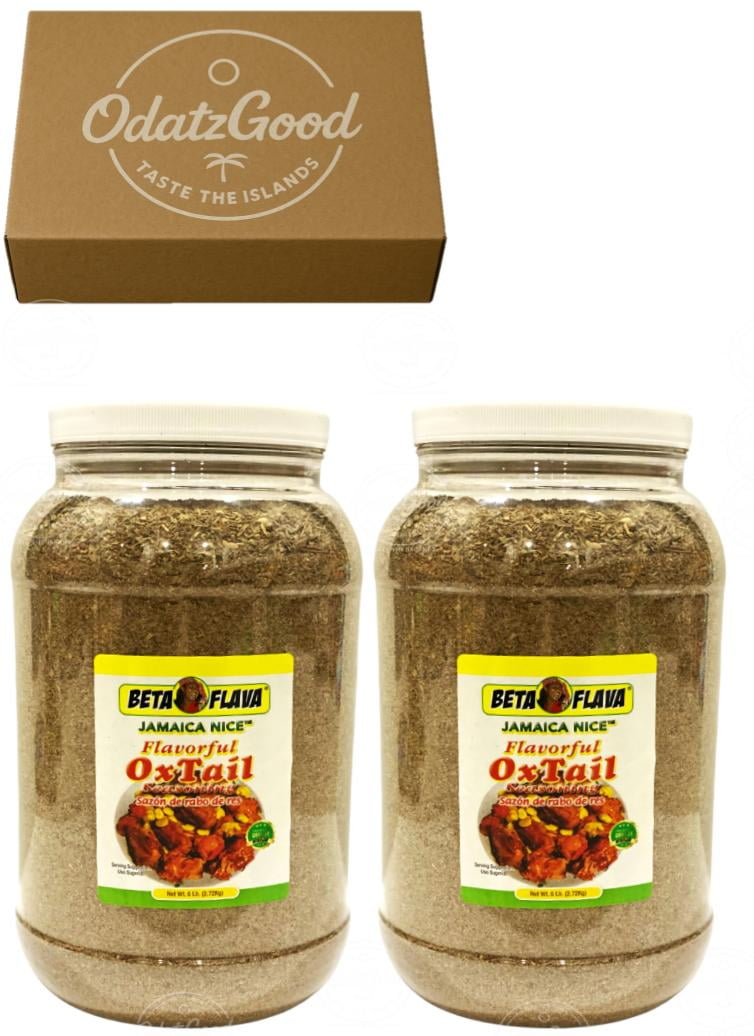 Beta Flava Oxtail Seasoning 6lb (2.72kg) 2-Pack – Curated & Packaged by ...