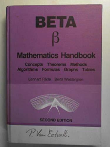 Pre-Owned Beta Mathematics Handbook: Concepts, Theorems, Methods ...