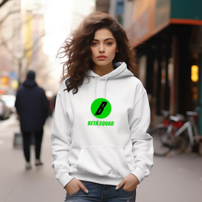 Beta Squad Hoodie with Graphic for Fans and Content Creators, for men ...