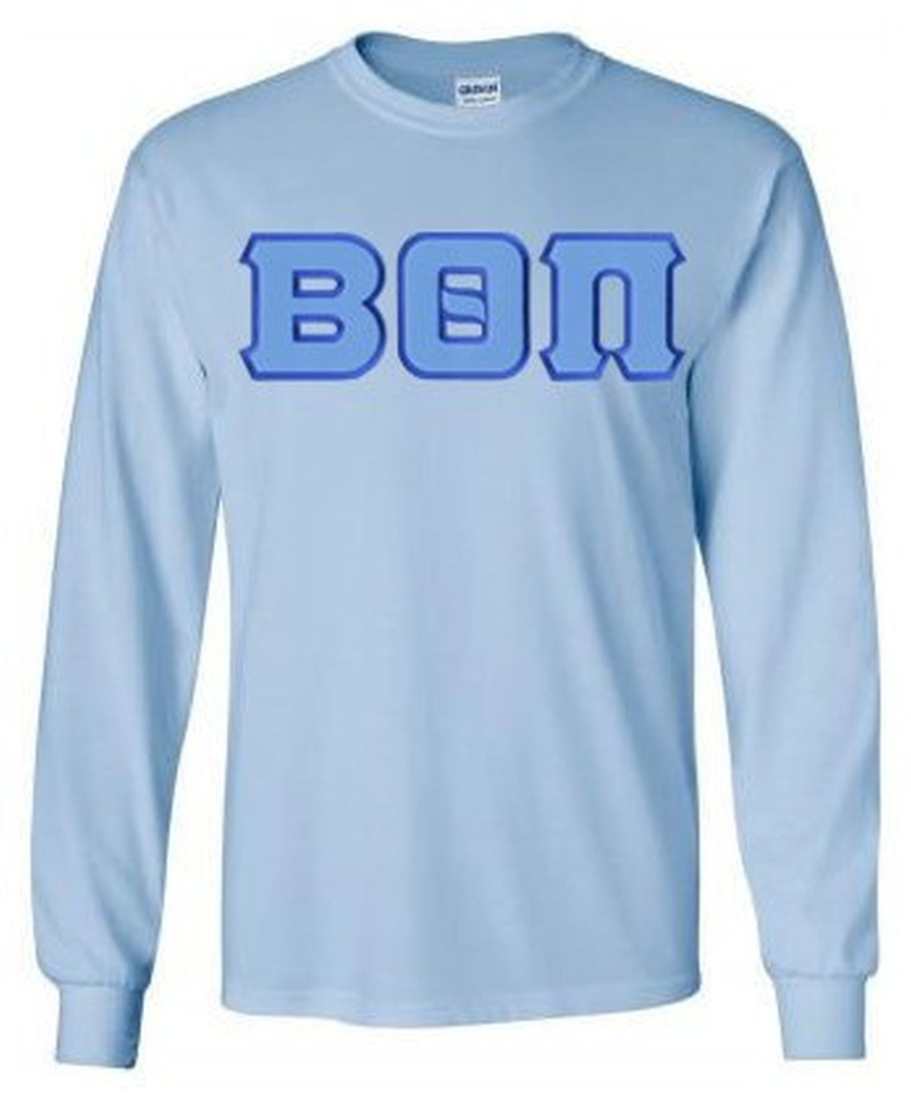 Beta Theta Pi Lettered Long sleeve Medium Light Blue - Walmart.com