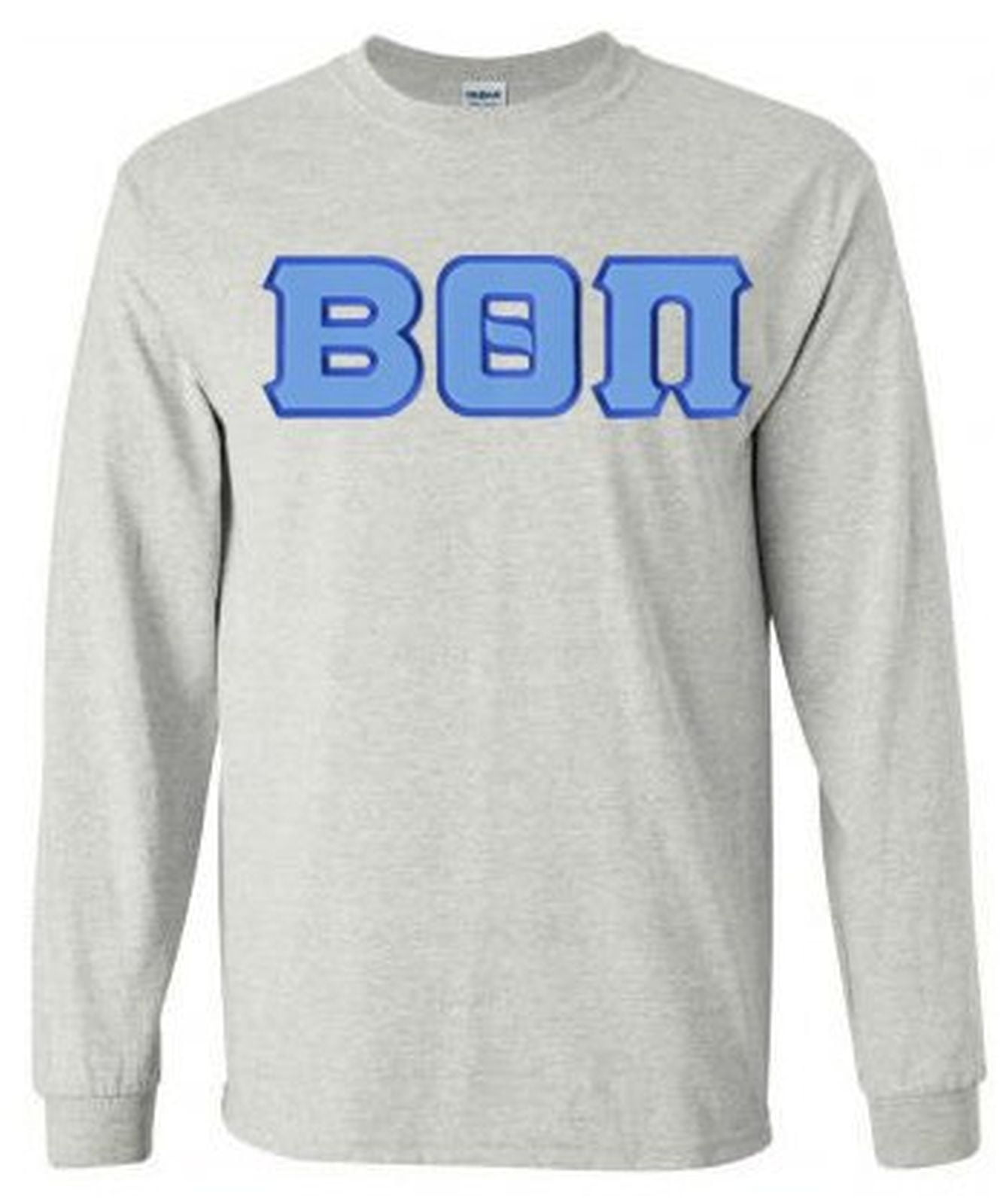 Beta Theta Pi Lettered Long sleeve Medium Light Grey - Walmart.com