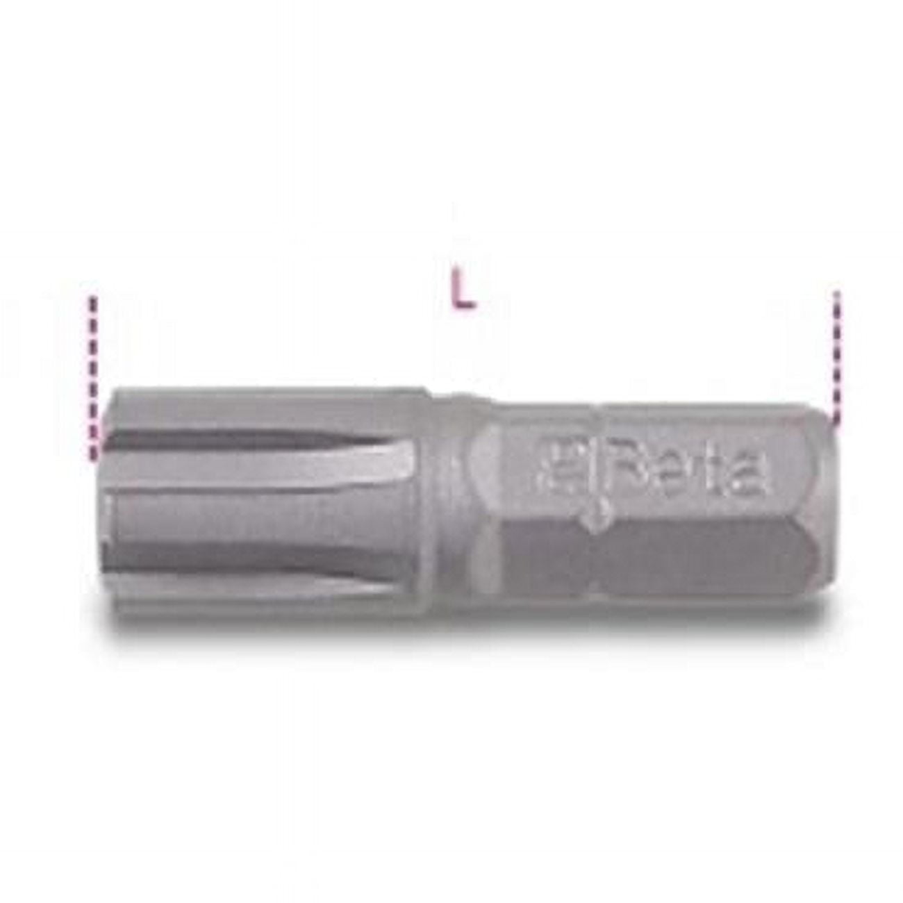 Beta Tools 008610708 25 mm M8 Bits for Ribe Screws - Walmart.com