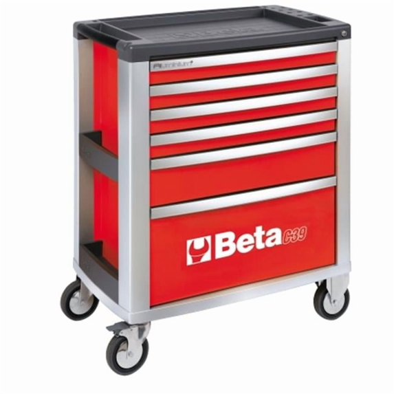 Beta Tools USA C39 R-6 Mobile Roller Cab 6 Drawers Red - Walmart.com