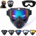 Betachable Full Face Goggle Mask, Anti-Ultraviolet Radiation, Anti-Dust ...