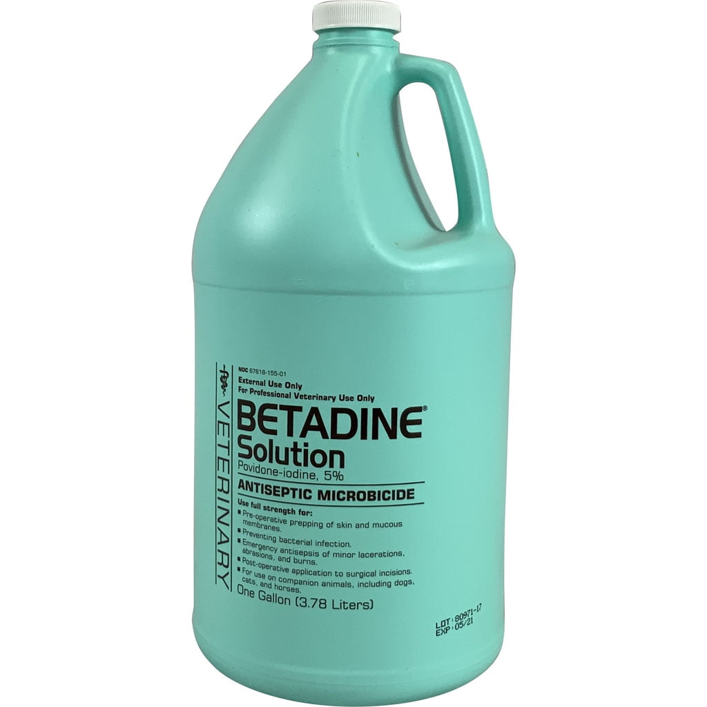 Betadine Solution Gallon - Walmart.com