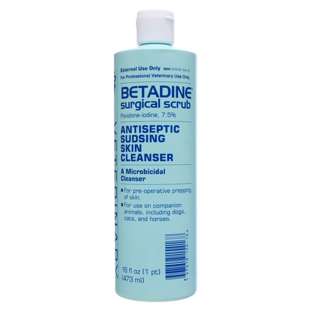 Betadine Surgical Scrub 16oz - Walmart.com
