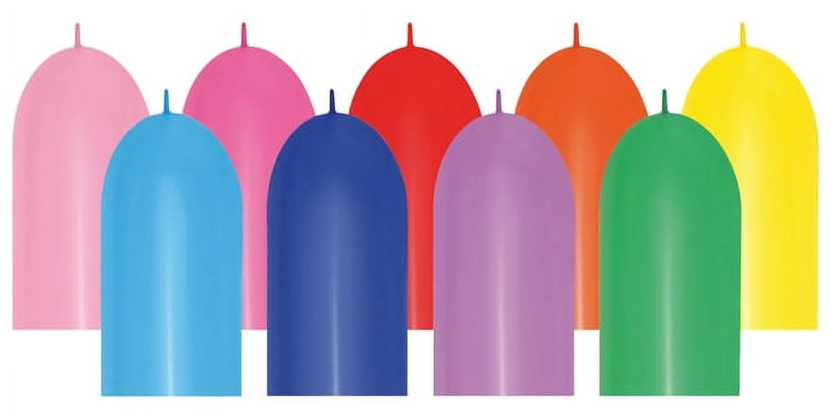 Betallatex 660 Fashion Assortment Link-O-Loons Latex Balloons (50 ct ...