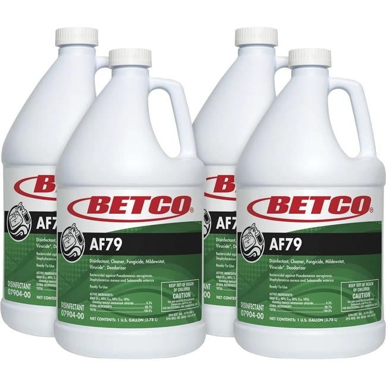 Betco BET0790400CT 128 fl oz AF79 Acid-Free Restroom Cleaner - Citrus ...