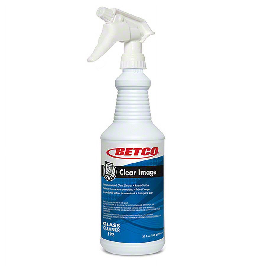 Betco BET1920400 1 Quart Clear Image RTU Glass Cleaner - Walmart.com