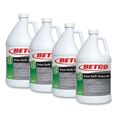 Betco Bioactive Solutions Grease Solv, Orange Scent, 1 Gal Bottle, 4 ...