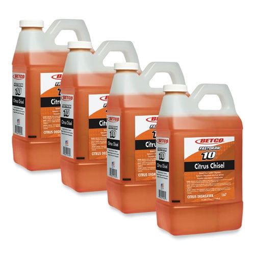 Betco® FastDraw Citrus Chisel, Citrus Scent, 2 L Bottle, 4/Carton ...