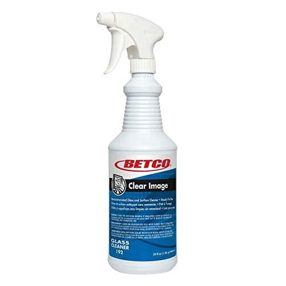 Betco Clear Image RTU Glass Cleaner, 1 Quart, Pack of 12 - Walmart.com