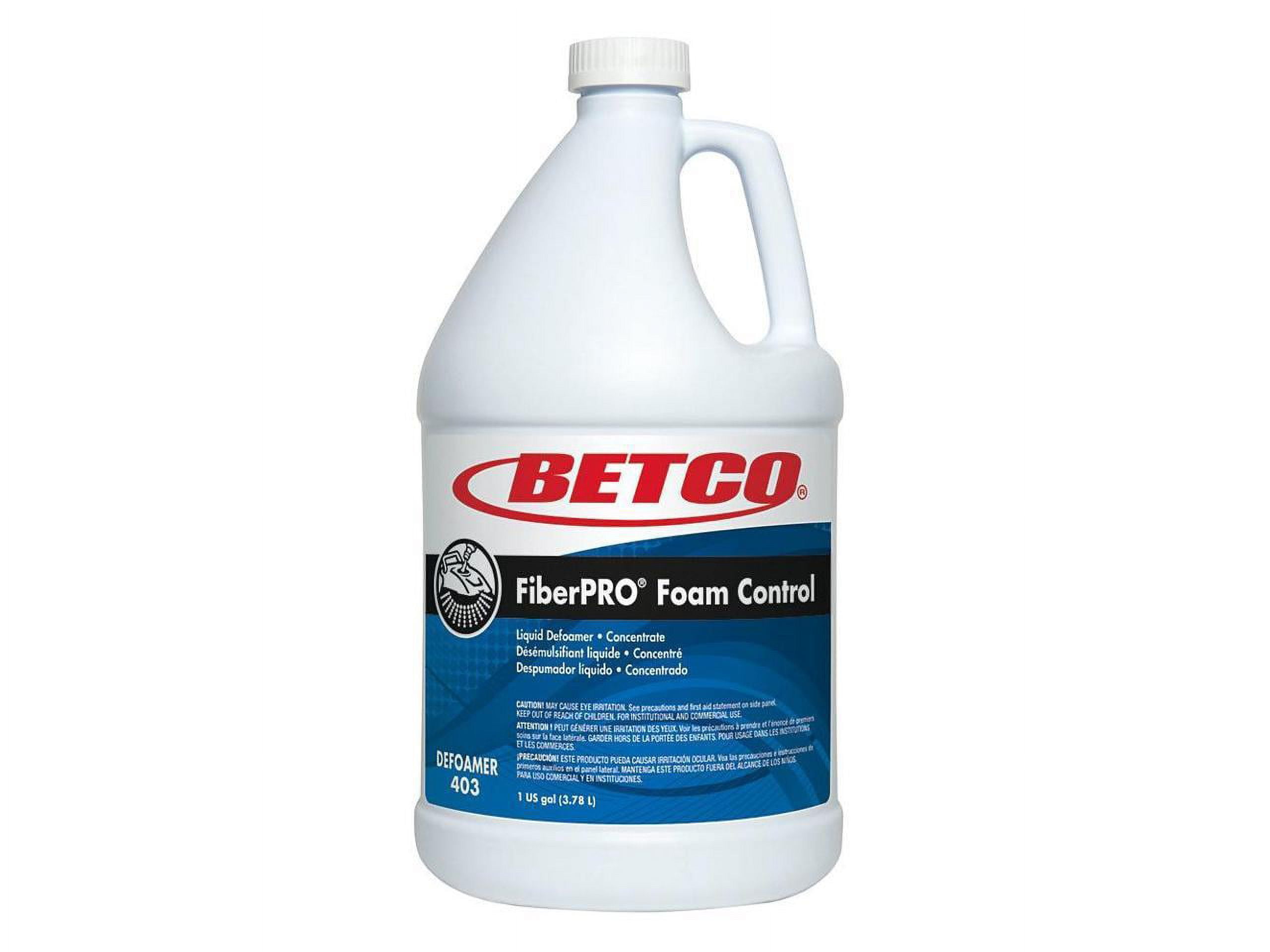 Betco® FiberPRO Foam Control, 1 Gallon, Case Of 4 - Walmart.com