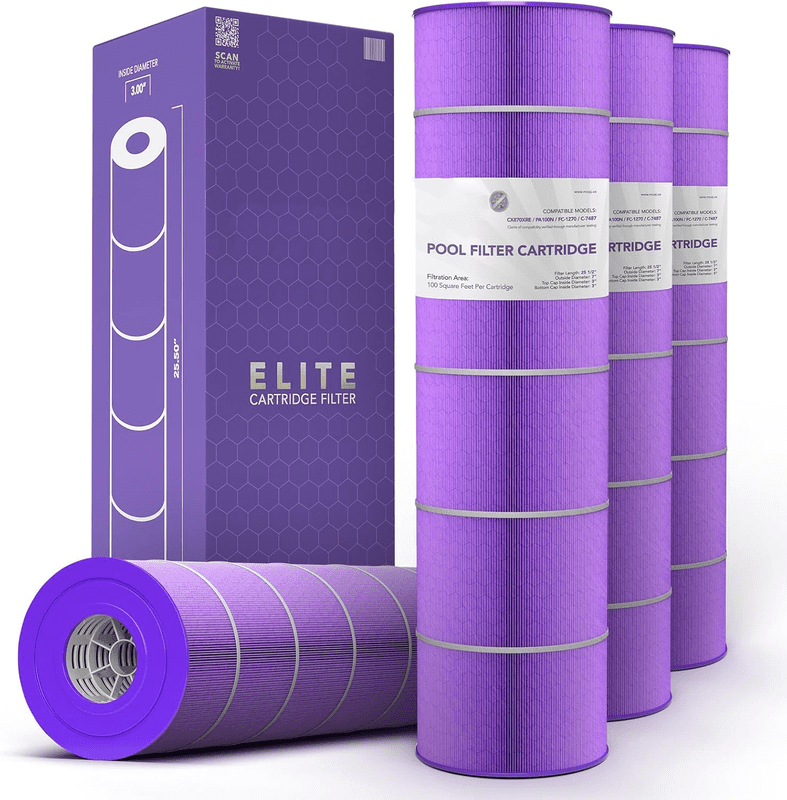 Betcozy Pool Filter Cartridge, 4-Pack, Compatible with Pentair CCP420 ...