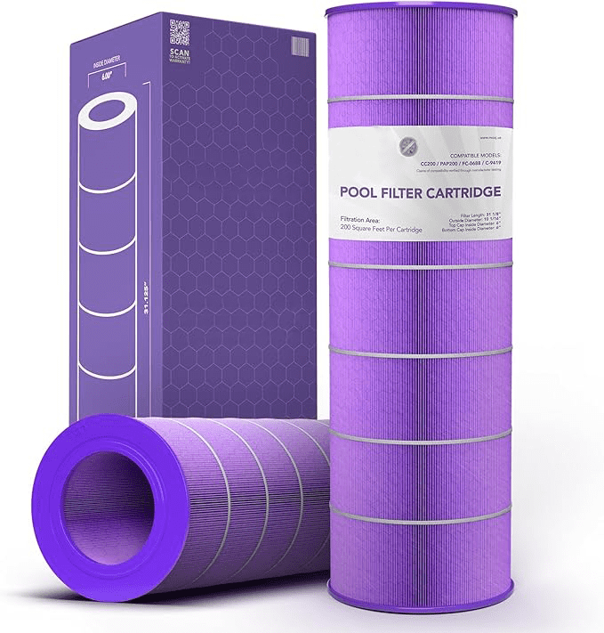Betcozy Pool Filter Cartridge, Compatible with Pentair, Clean and Clear ...