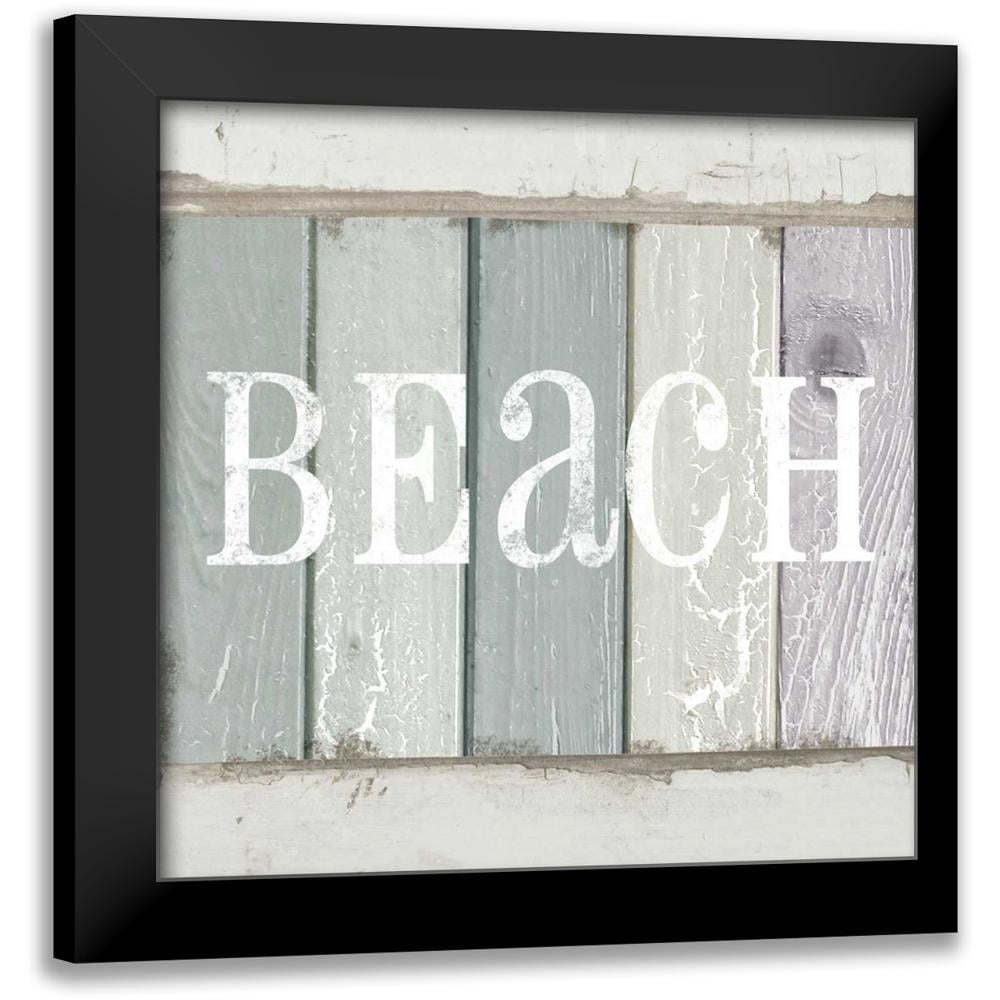 Beth Anne Creative 12x12 Black Modern Framed Museum Art Print Titled ...