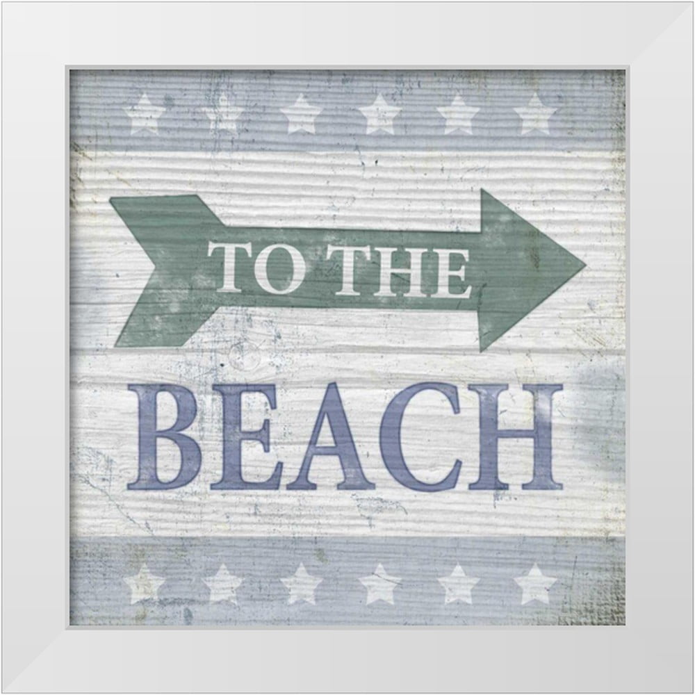 Beth Anne Creative 12x12 White Modern Wood Framed Museum Art Print ...