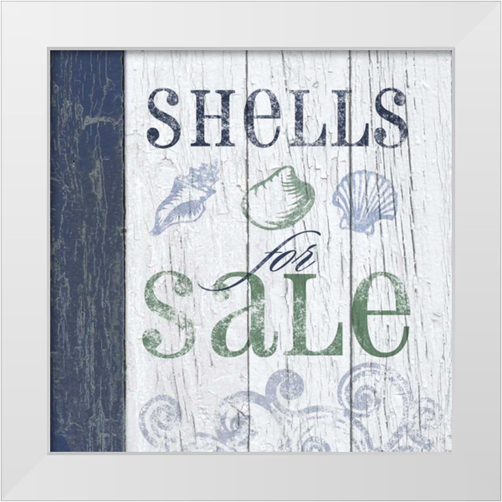 Beth Anne Creative 26x26 White Modern Wood Framed Museum Art Print ...
