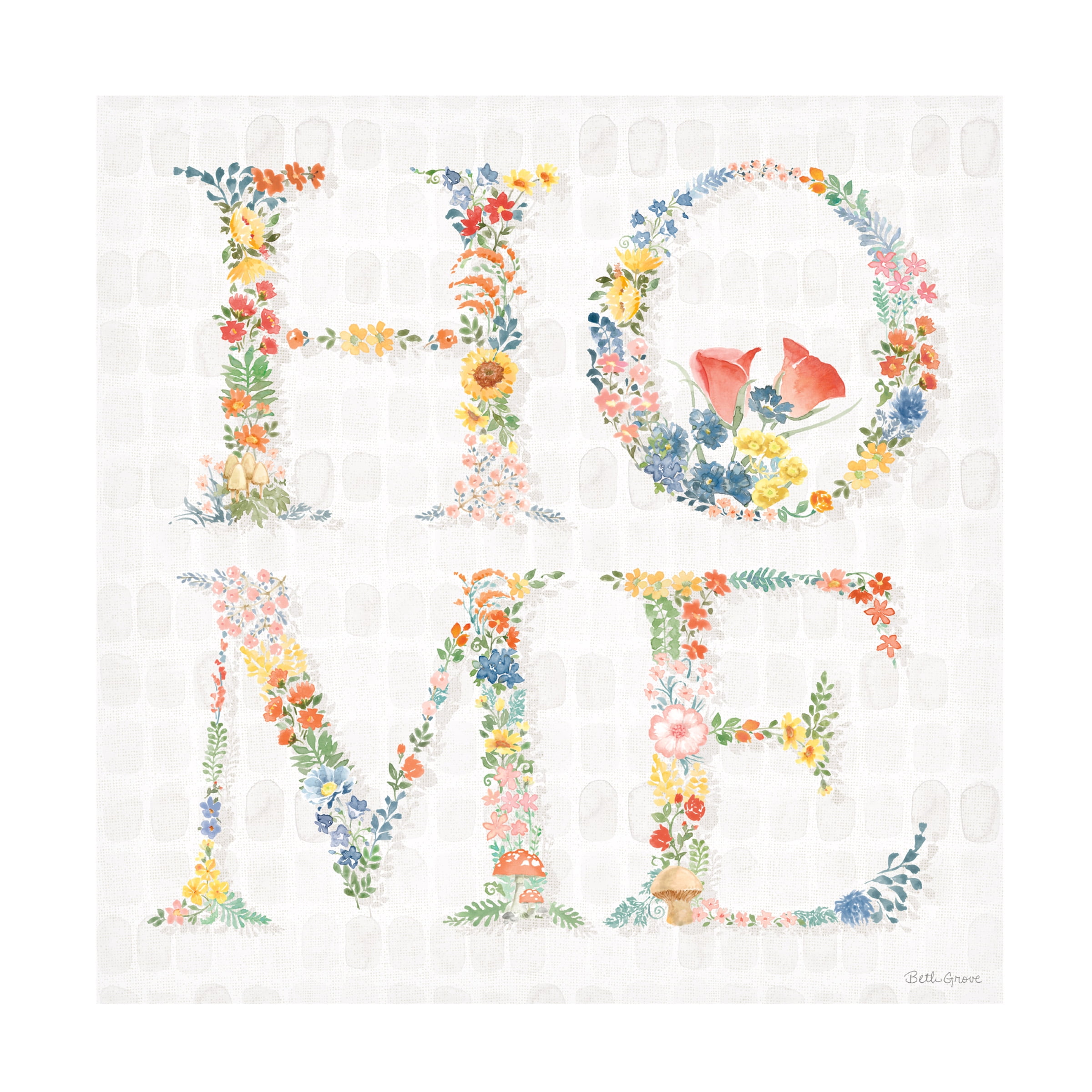 Beth Grove 'Gardenscape VIII' Canvas Art - Walmart.com