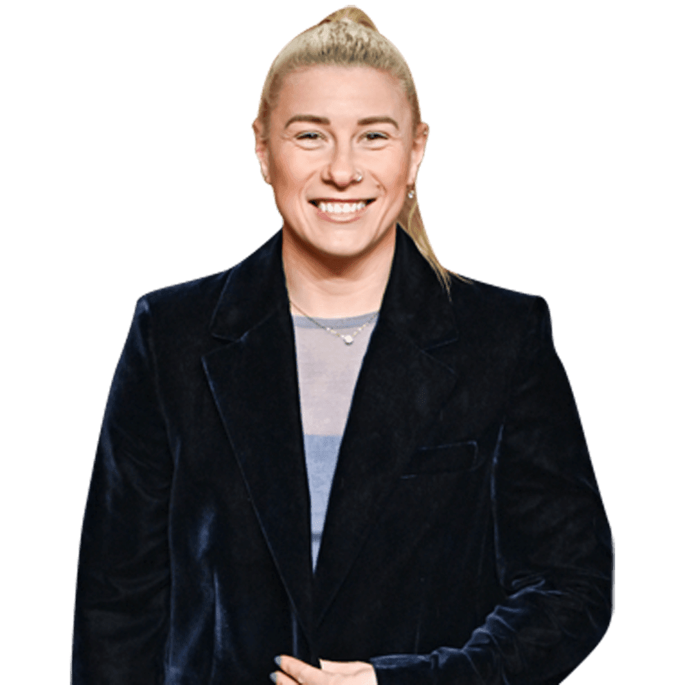 Bethany England (Blue Suit) Half Body Buddy Cutout - Walmart.com