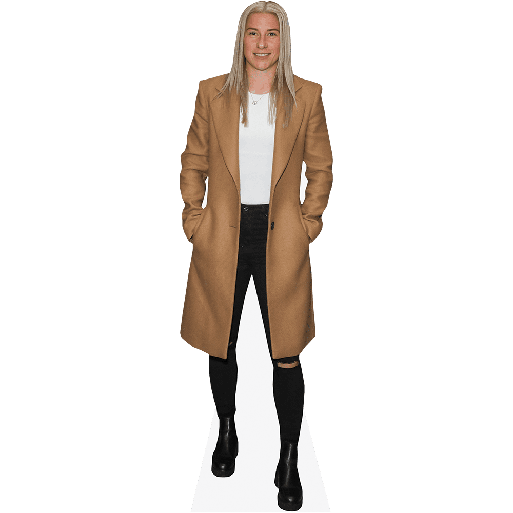 Bethany England (Coat) Mini Cardboard Cutout Standee - Walmart.com