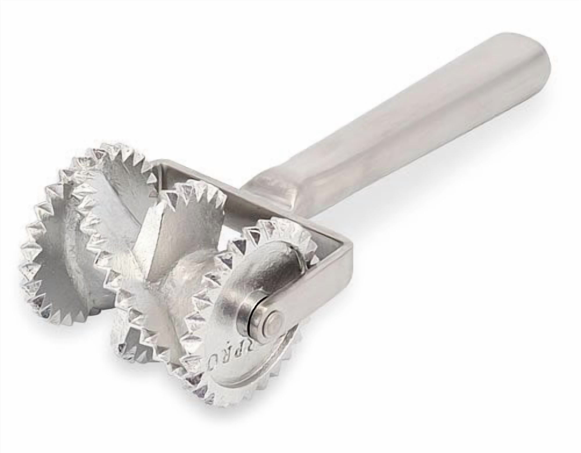 Fattigmann Heavy Aluminum Rolling Cookie Cutter, 6.5 Inches Length, 2 ...