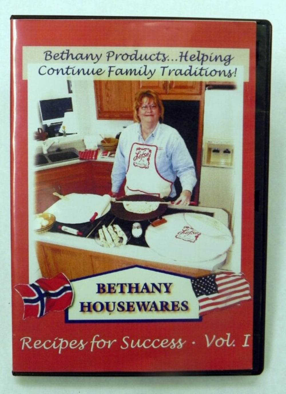 Bethany Housewares Lefse And Krumkake Making DVD Step-by-Step Guide ...