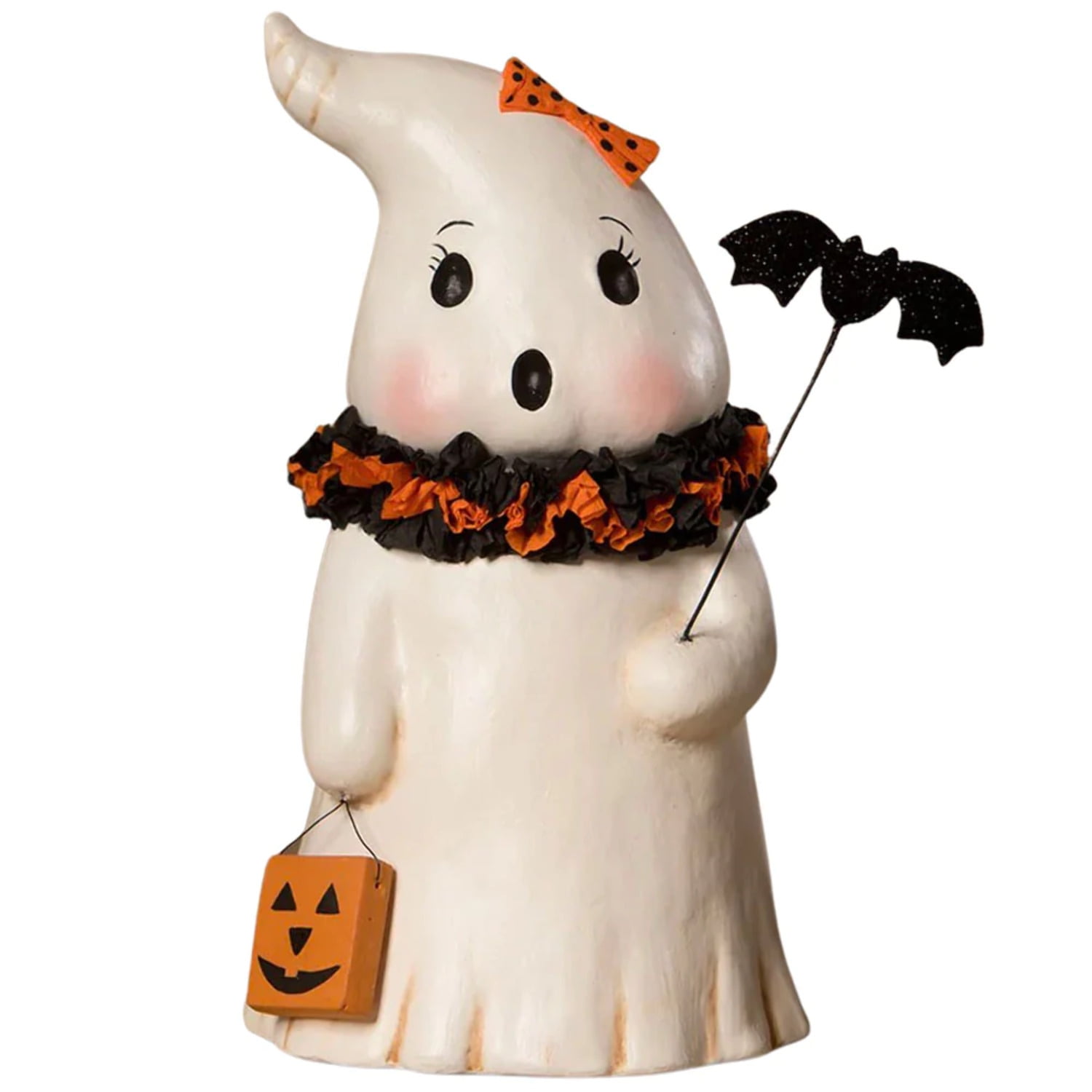 Bethany Lowe 8 Inch Mama Boo Resin Halloween Decoration Ghost Figurine ...