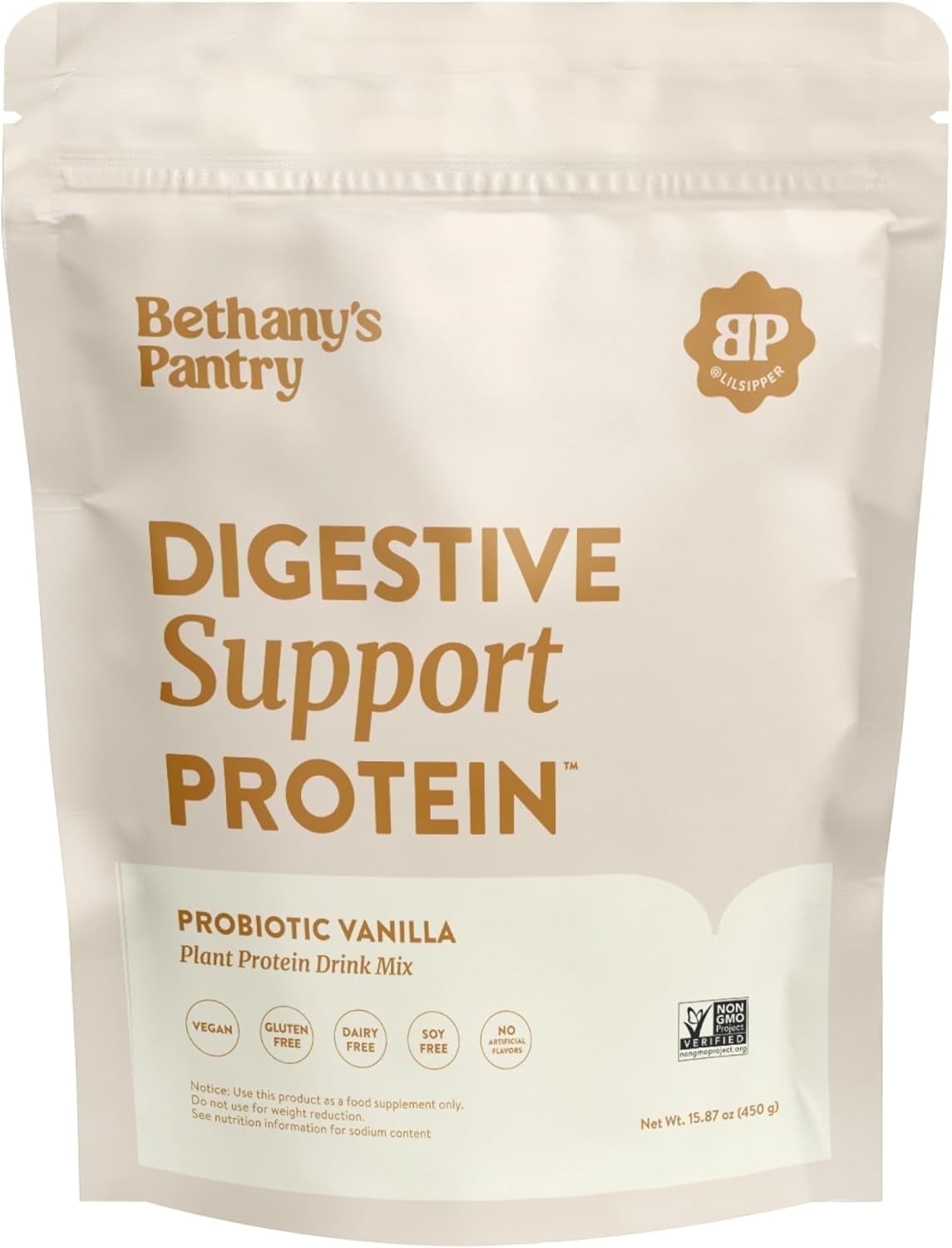 Bethany's Pantry Digestive Support Protein - Probiotics for Digestive ...