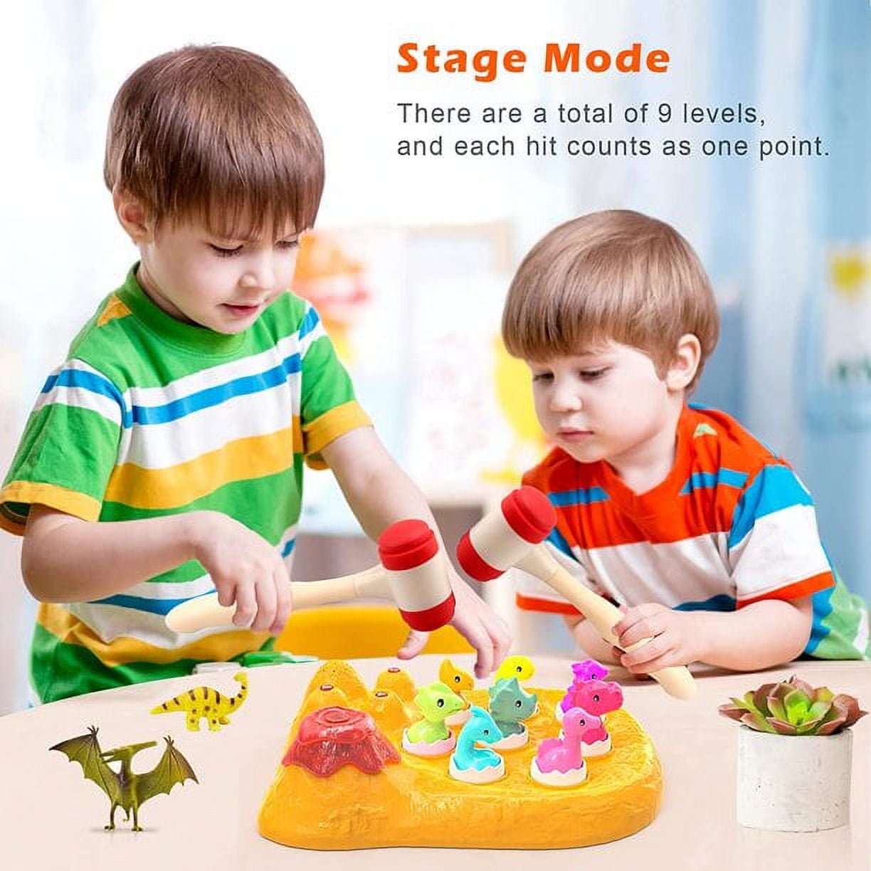 Betheaces Whack a Mole, Board Games, Interactive Educational Toys, Kids ...