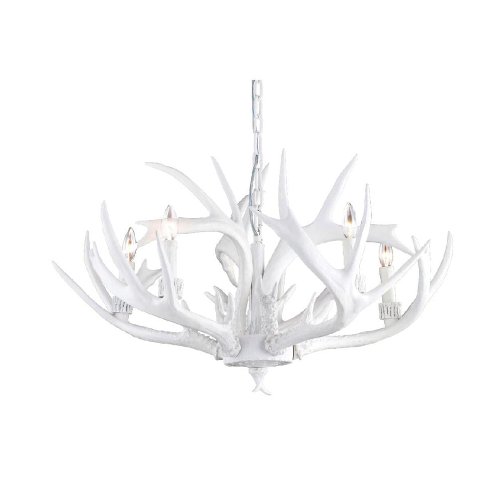 Bethel International Antler Pendant White Polyresin - Walmart.com