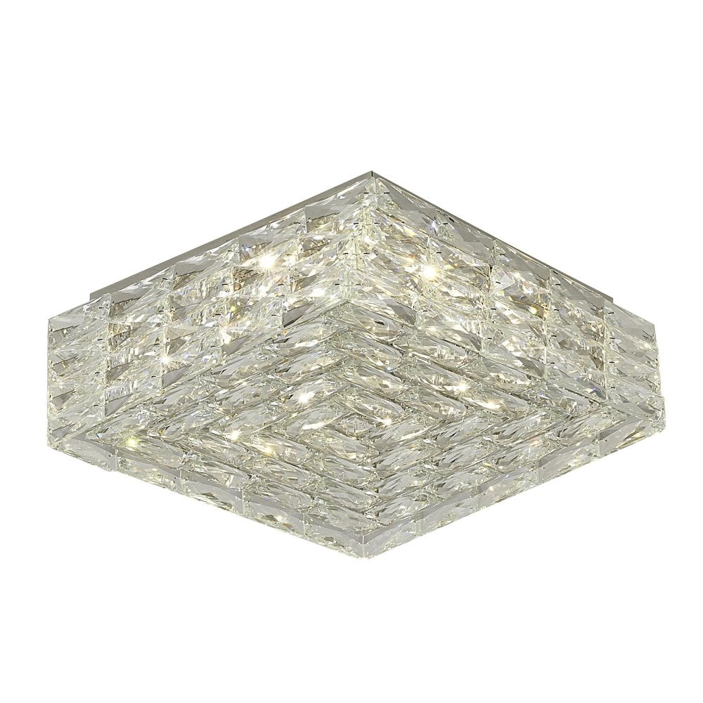 Bethel International LED Flush Mount in Chrome Color - Walmart.com