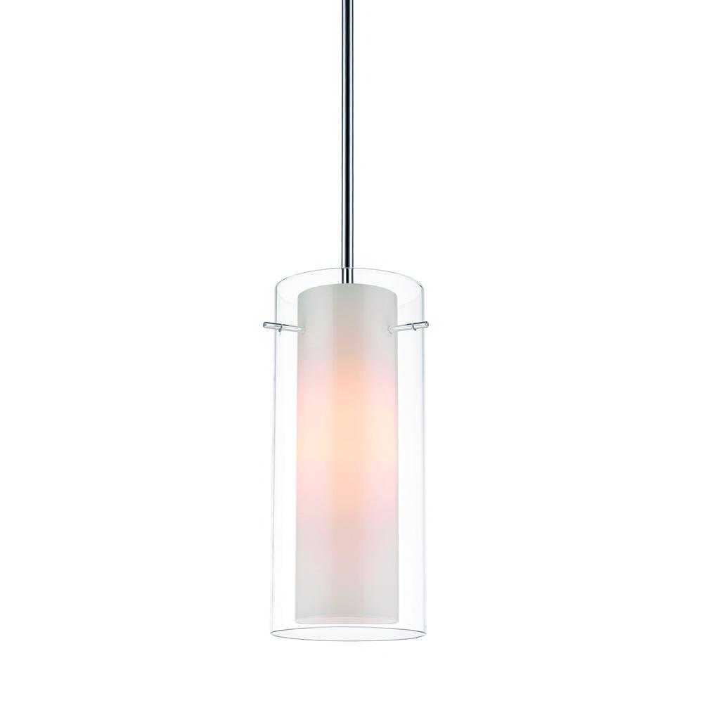 Bethel International Pendant Chrome Iron & Glass - Walmart.com