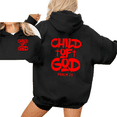 Bethlehem Biblical Site Tribute Black Print Hoodie Red Graphic ...