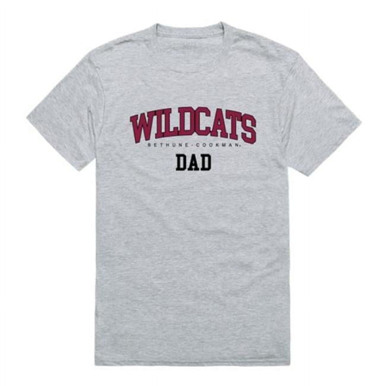 Bethune-Cookman University Wildcats College Dad T-Shirt, Heather Grey ...