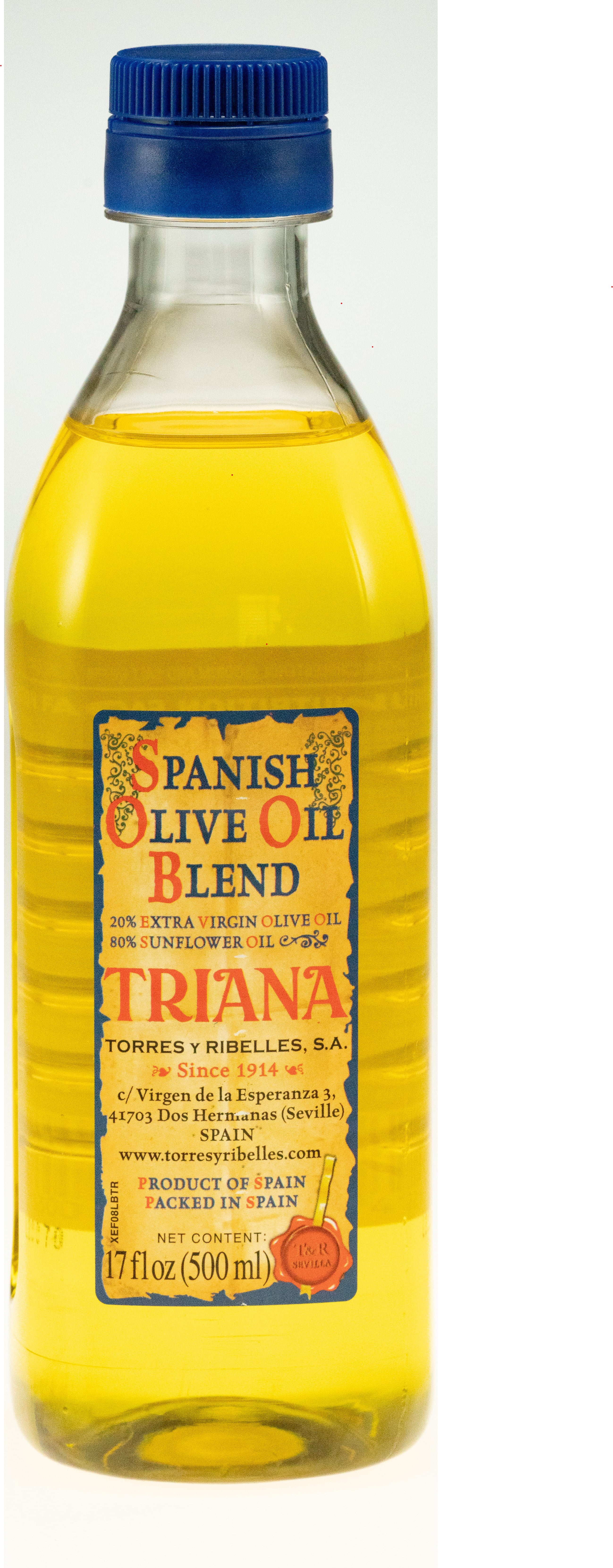 Betis Triana Spanish Olive Blend Oil 17oz Bottle - Walmart.com