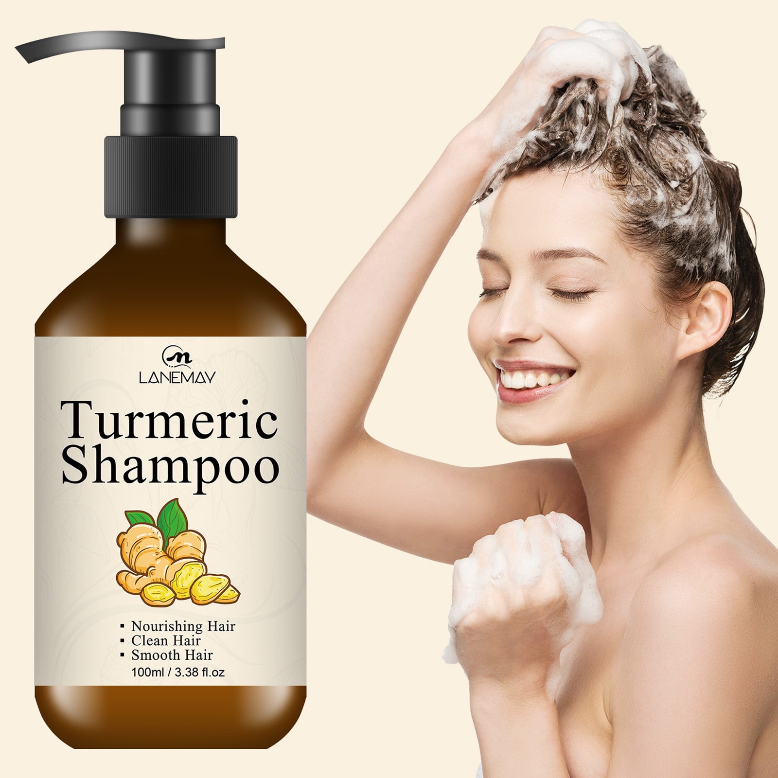 Betivan Beauty~ Ginger Shampoo, Anti-Dandruff Treatment - Itchy Dry ...