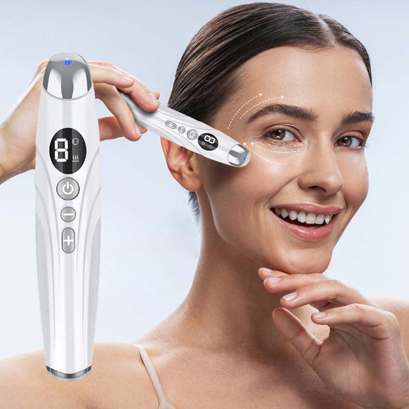 Betivan Beauty Eye Lift Wand, LED Display Eye Massager for Dry Eyes ...