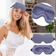 Deluxe Comfort Jet Rest Blink Safe 3D Protective Eye Sleep Mask – Light ...