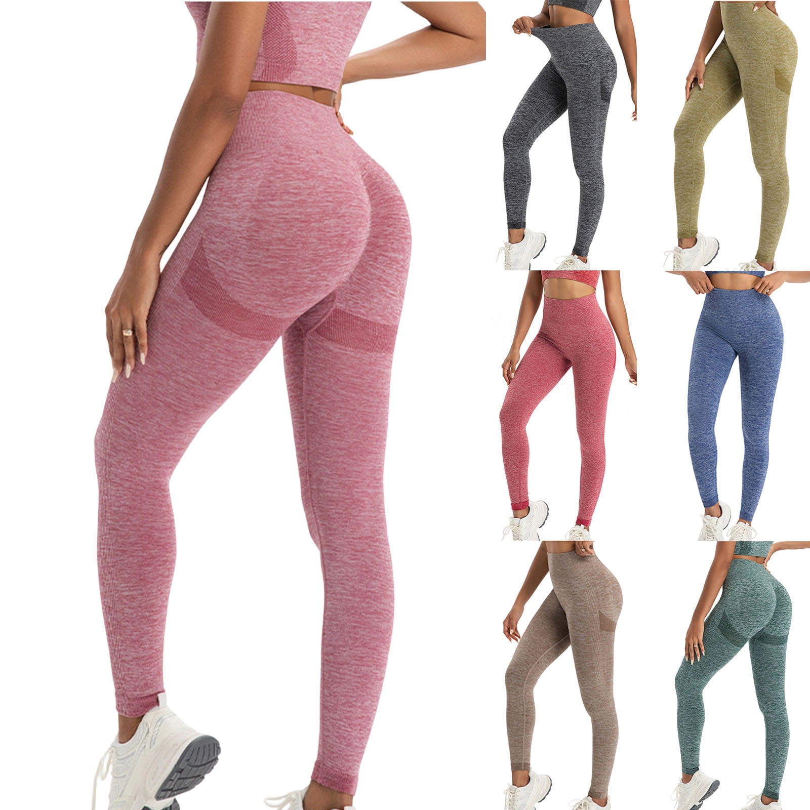 Betivan Compression Leggings with Pockets for Women Tummy Control ...
