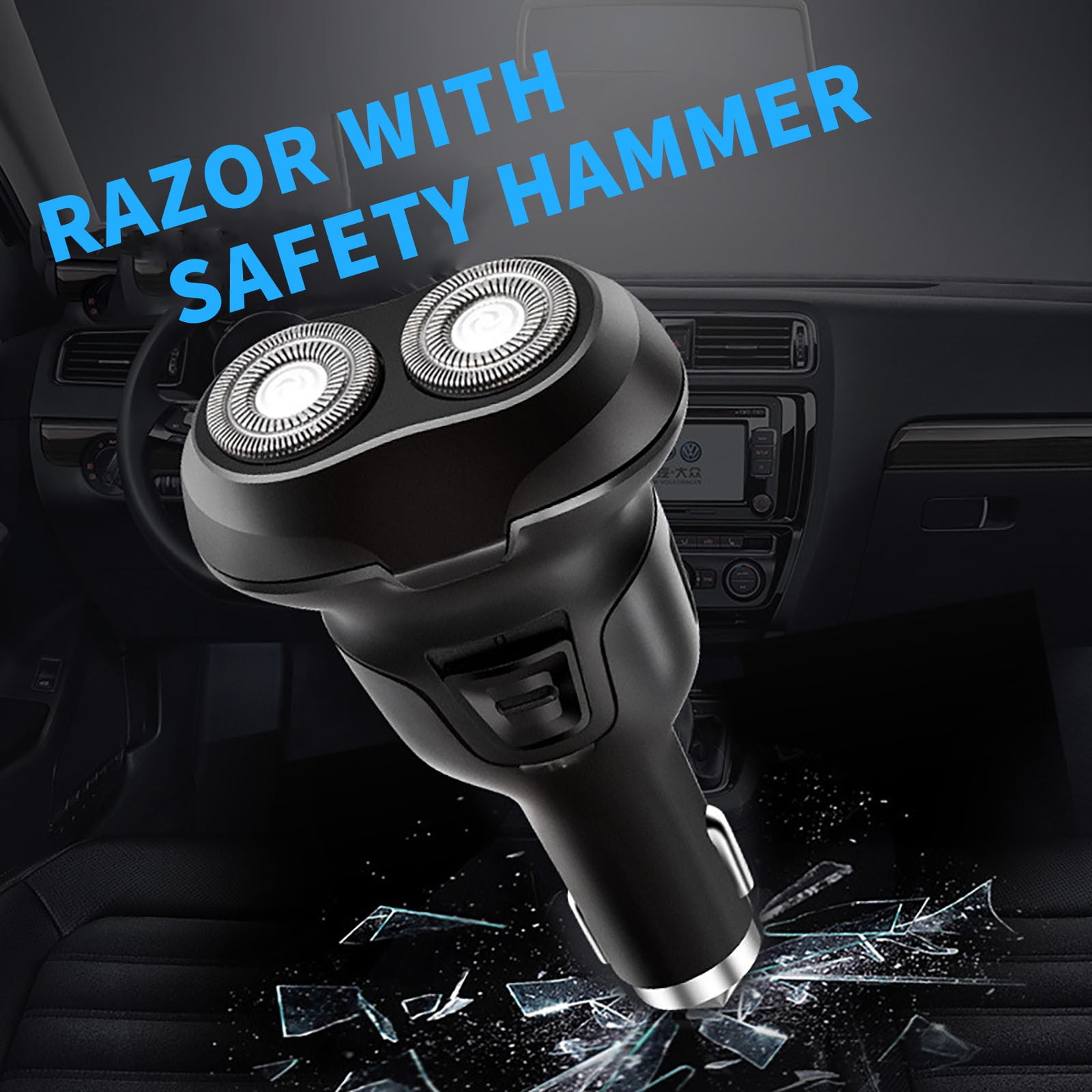 Betivan Electric Shaver for Men USB Rechargeable Cordless Rotary Razor ...