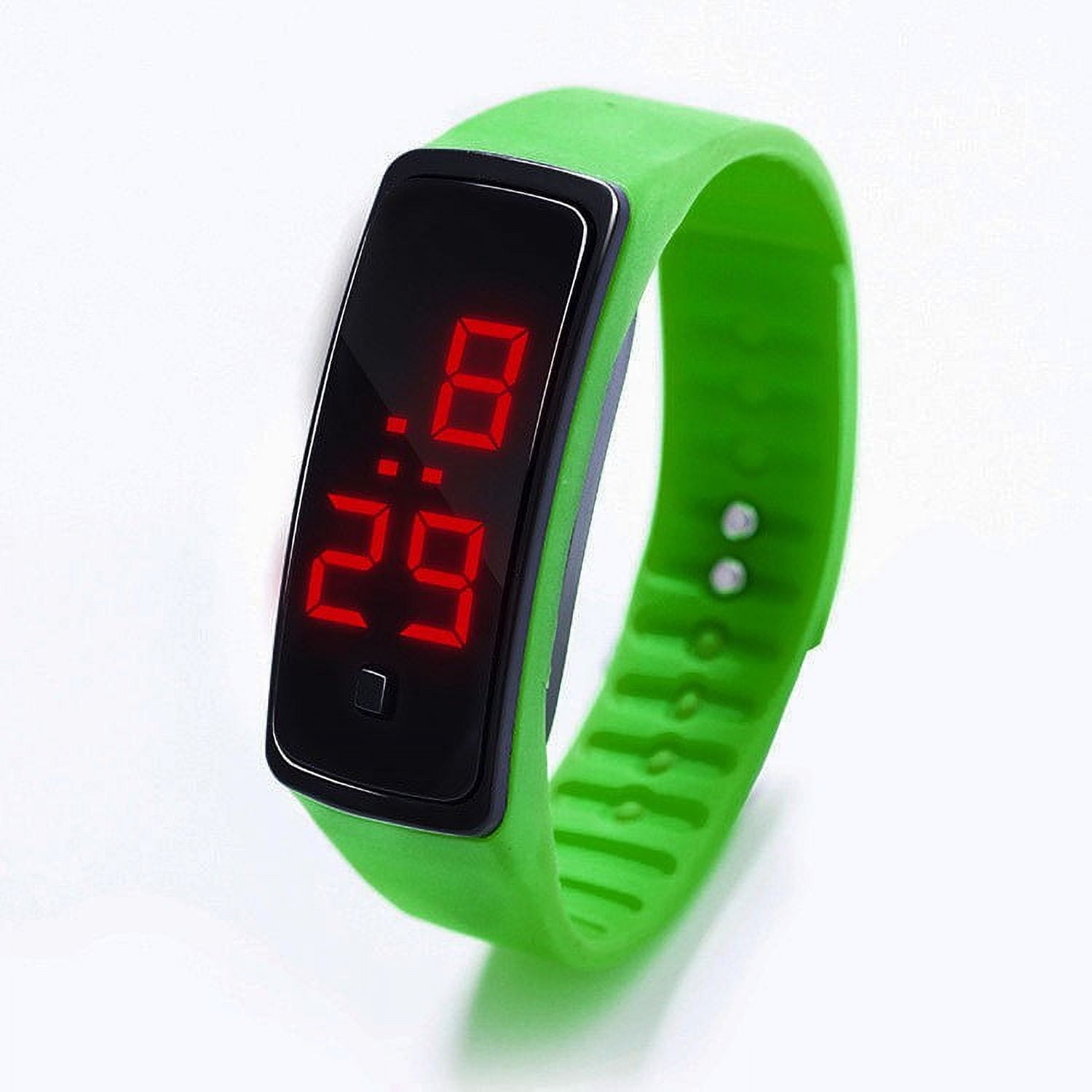 Betivan Fall Square Men's Women's Digital Watch Big Numbers Dial ...