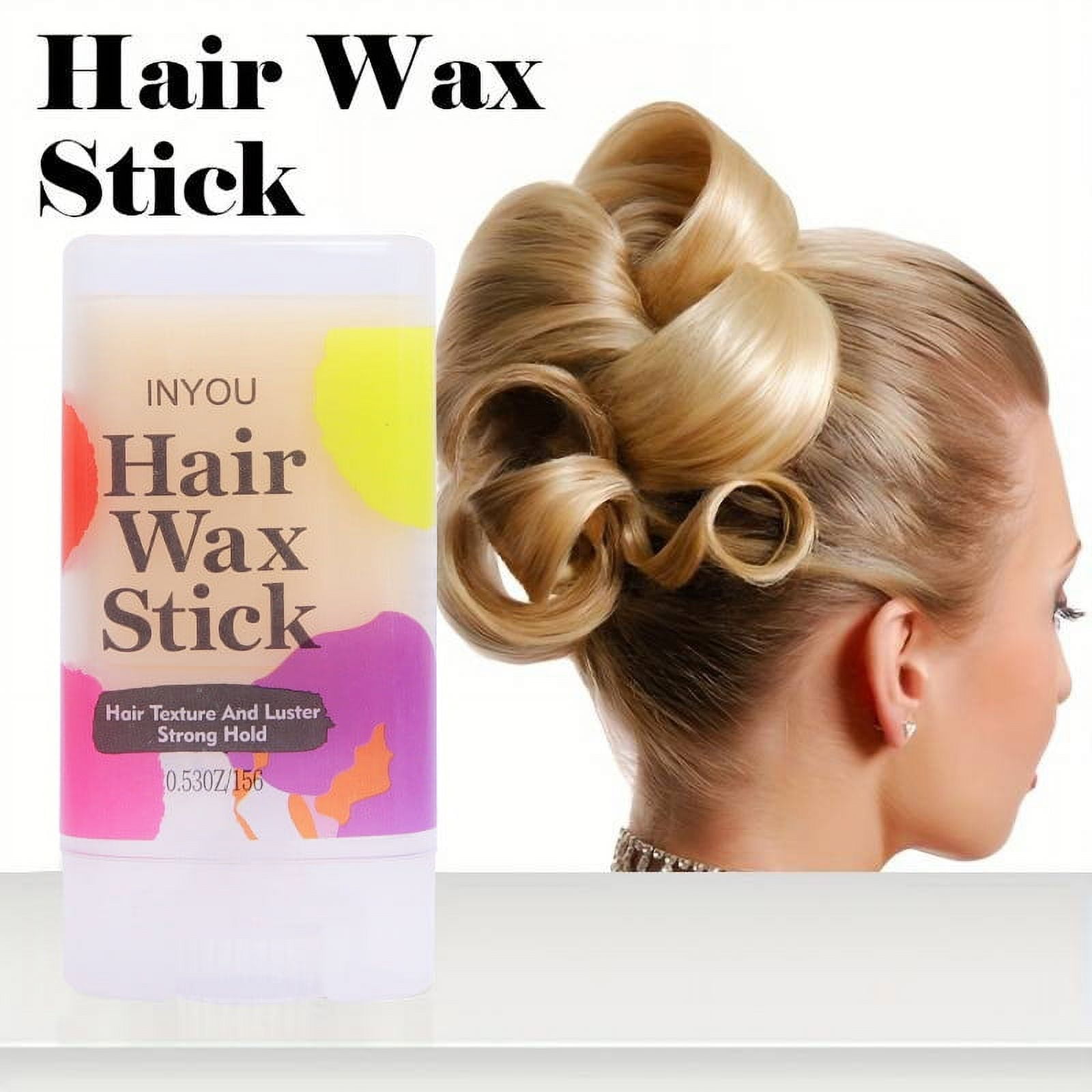 Betivan Hair Wax Stick, Wax Stick for Hair Slick Stick, for Flyaways Hair Gel Stick Non-greasy ...