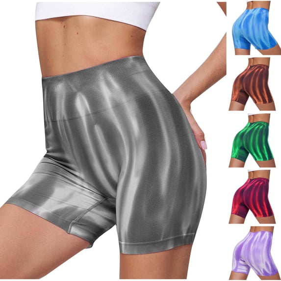 Betivan High Waisted Biker Shorts for Women Tummy Control Fitness ...
